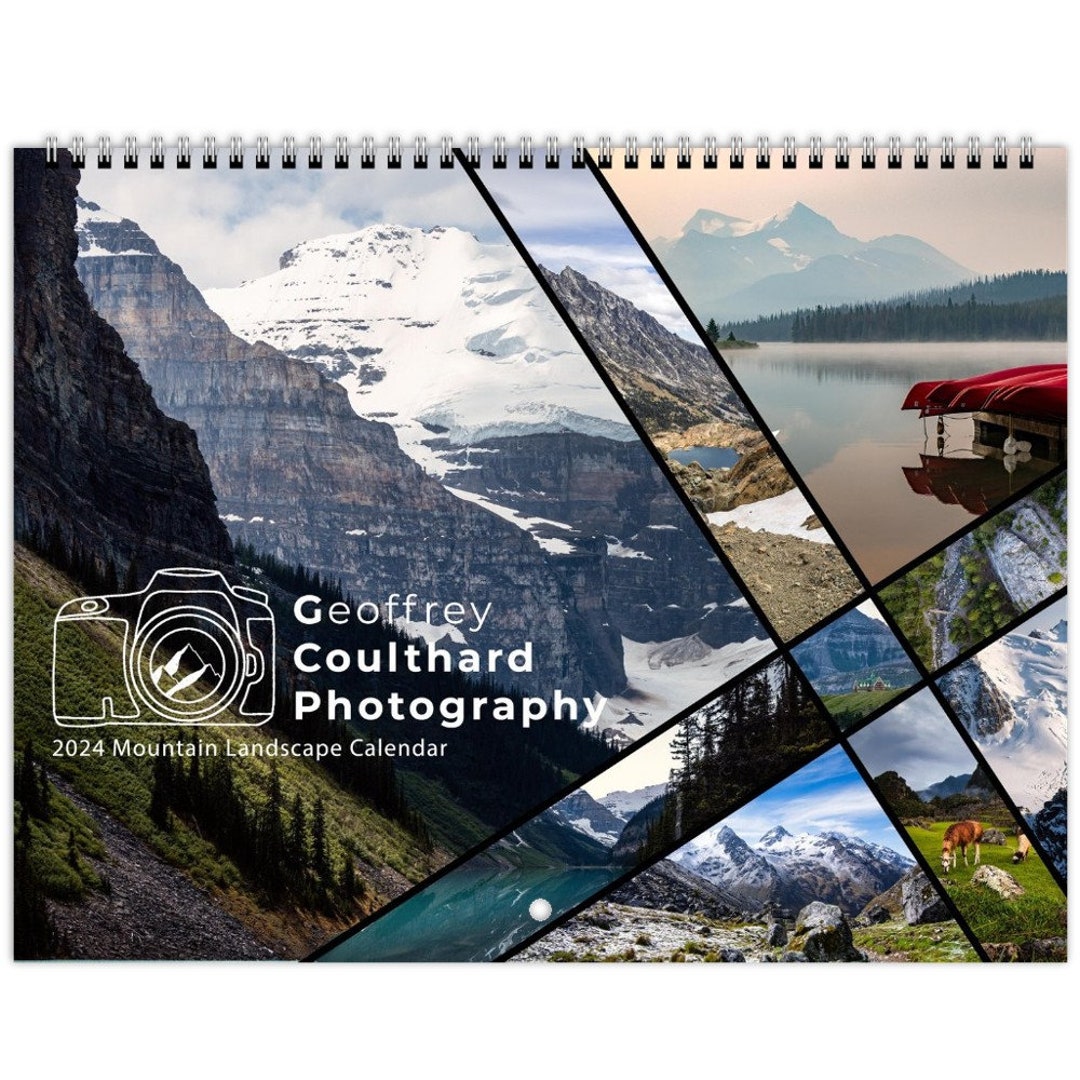 2024 Mountain Landscape Photography Calendar | Fine Art Calendar ...