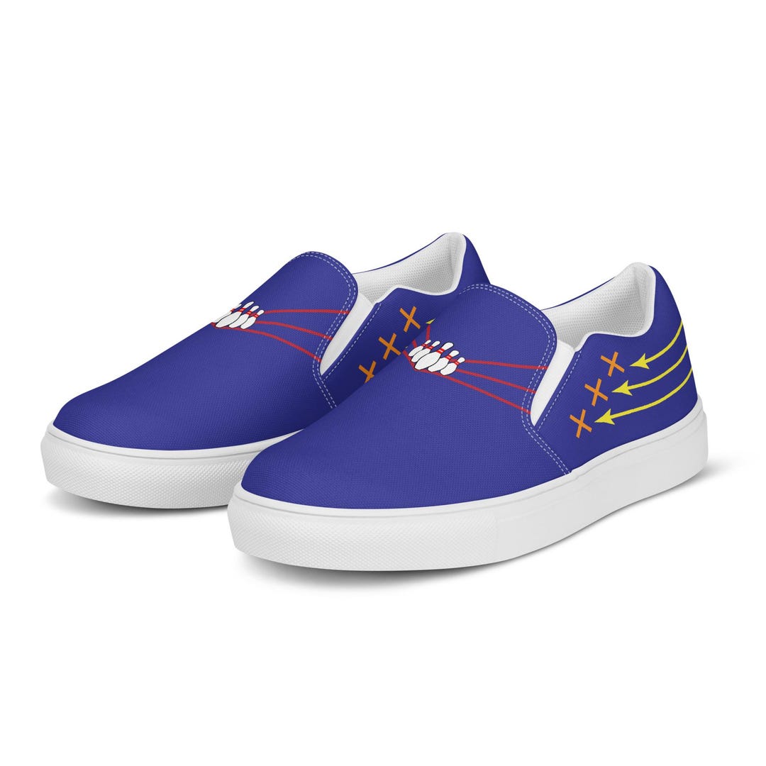 Bowling Pins Women’s Slip-on Canvas Shoes - Etsy