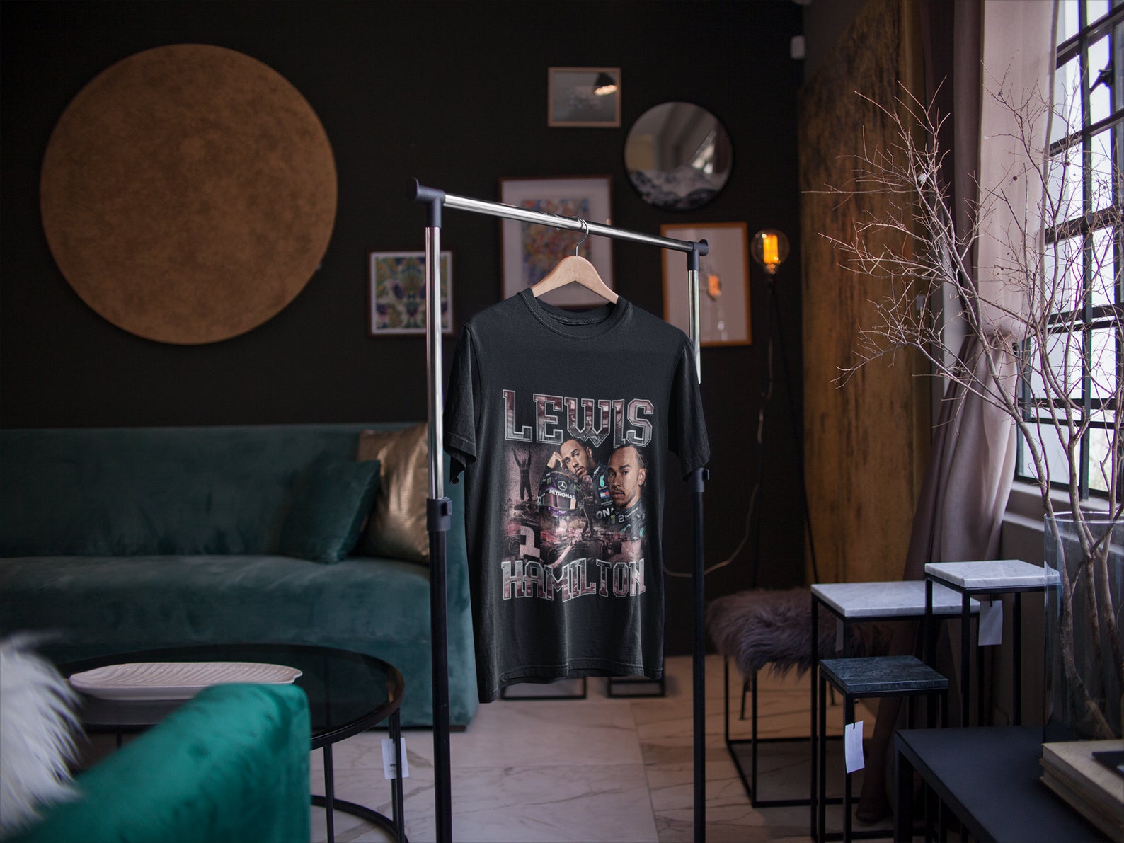 Lewis Hamilton Vintage Shirt - Retro 90s Bootleg Rap T-shirt - Formula ...