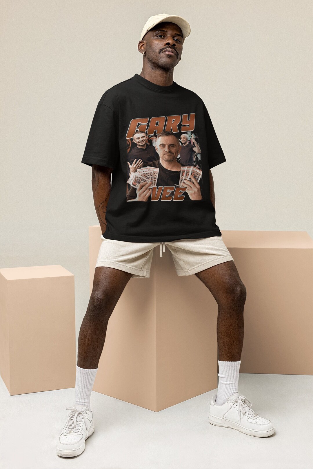 Garry Vee Vintage Shirt Retro 90s Bootleg T-shirt Author Gerry Tee ...