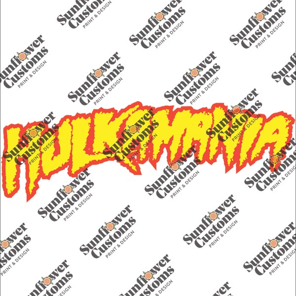 Hulk Hogan Svg - Etsy