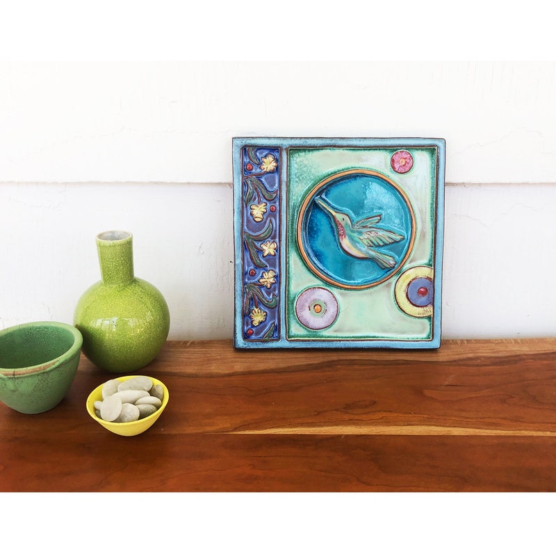 Ceramic Tile Plaque - Etsy