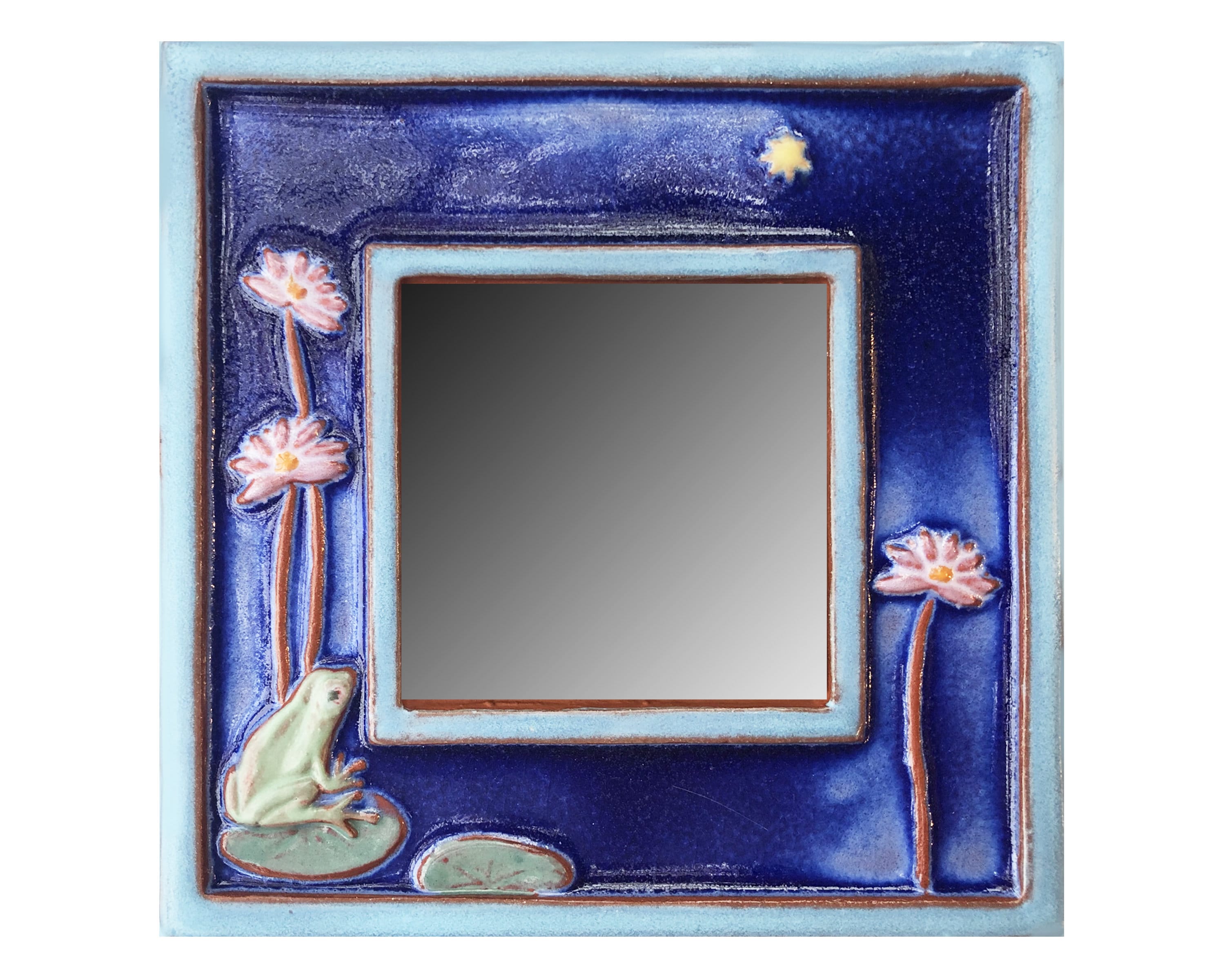 Handmade Ceramic Frog Mirror | Etsy