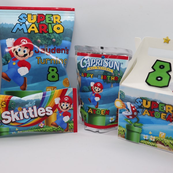 Mario Party Package - Etsy