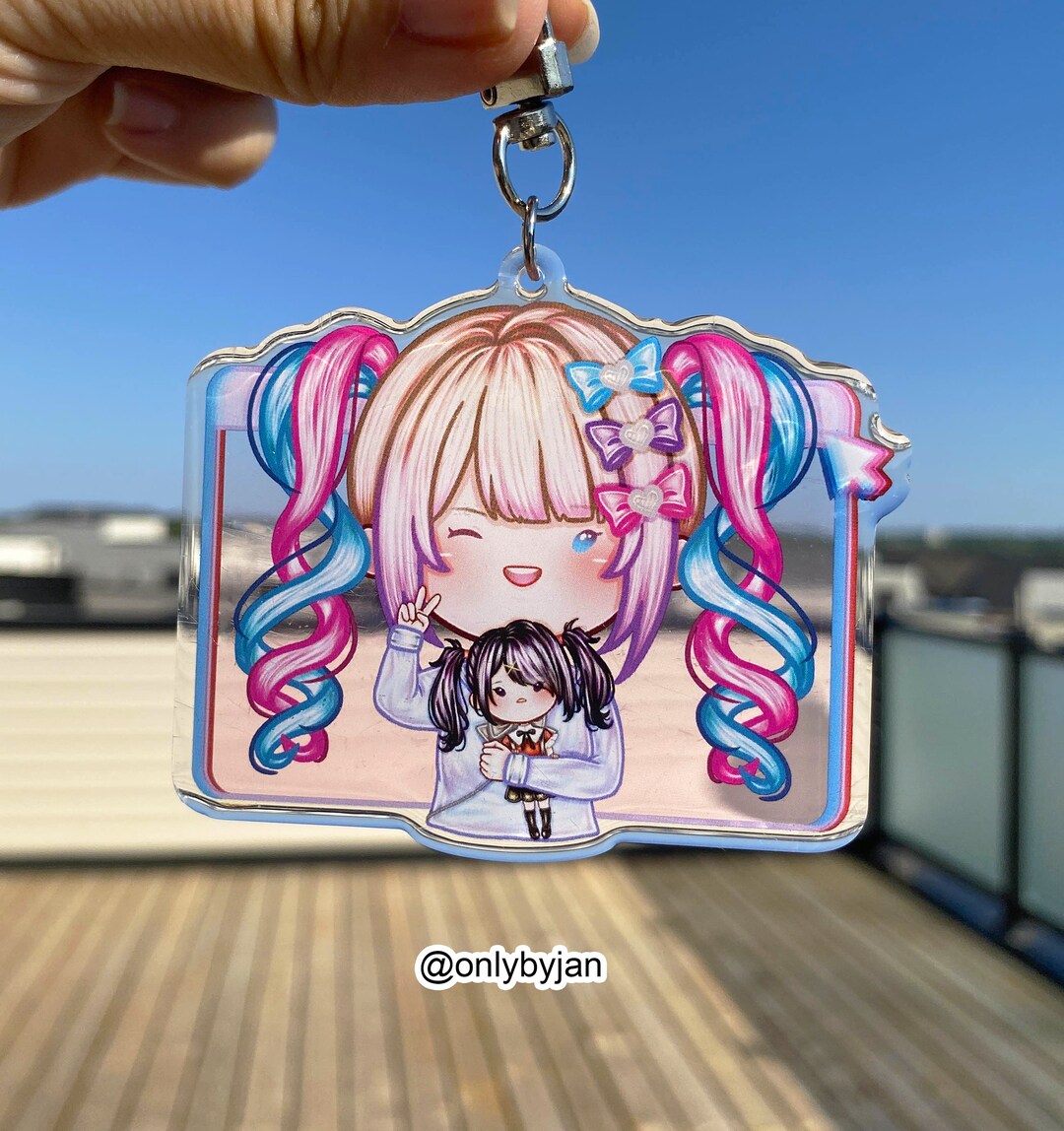 NEEDY STREAMER OVERLOAD - 3" Kangel & Ame-chan Charm - Etsy