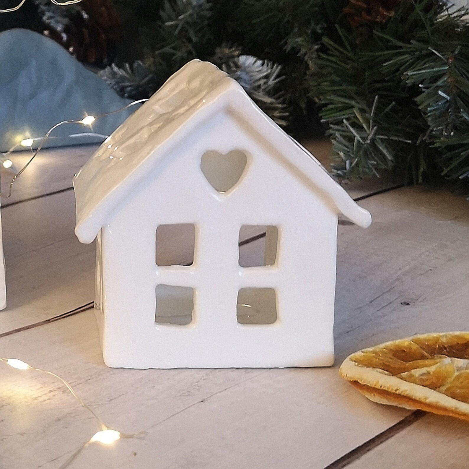 White Ceramic House Candle Holder Candle Lantern Tea Light | Etsy White Ceramic House Candle Holder Candle Lantern Tea Light | Etsy