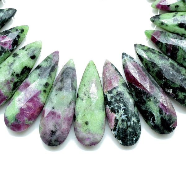 Ruby Zoisite Beads - Etsy