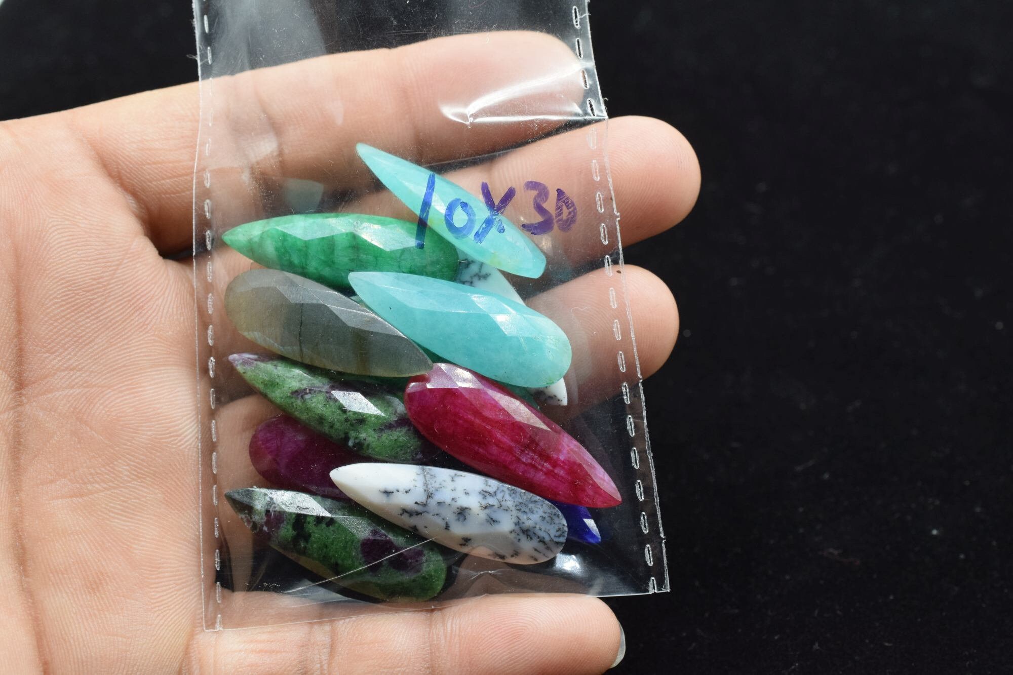 Natural Ruby Long Drop 10x30mm Briolettes,ruby Briolette,ruby Tear Drop ...