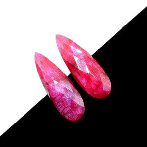 Natural Ruby Long Drop 10x30mm Briolettes,ruby Briolette,ruby Tear Drop ...