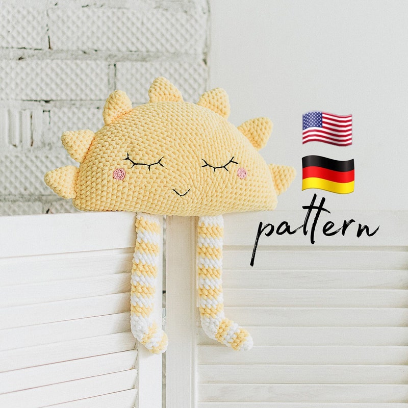 Sun Pillow - Etsy