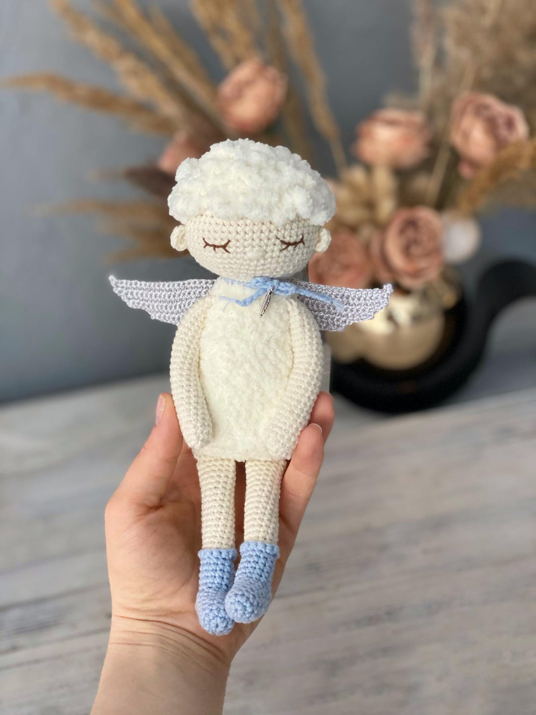 Amigurumi Crochet Angel Doll Pattern: DIY Easter Crochet Gift (PDF ...