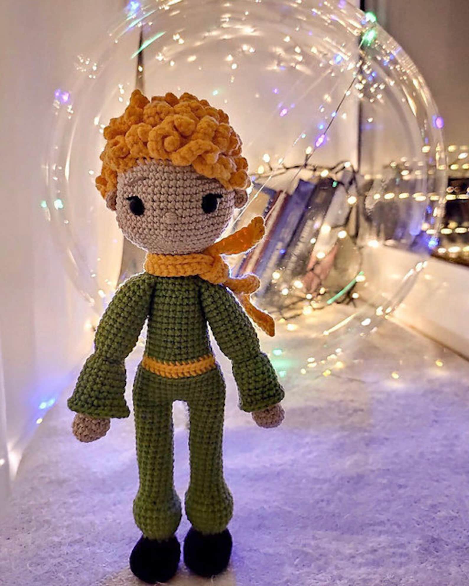 The Little Prince Crochet Doll Pattern, Amigurumi Doll Pattern, Little ...