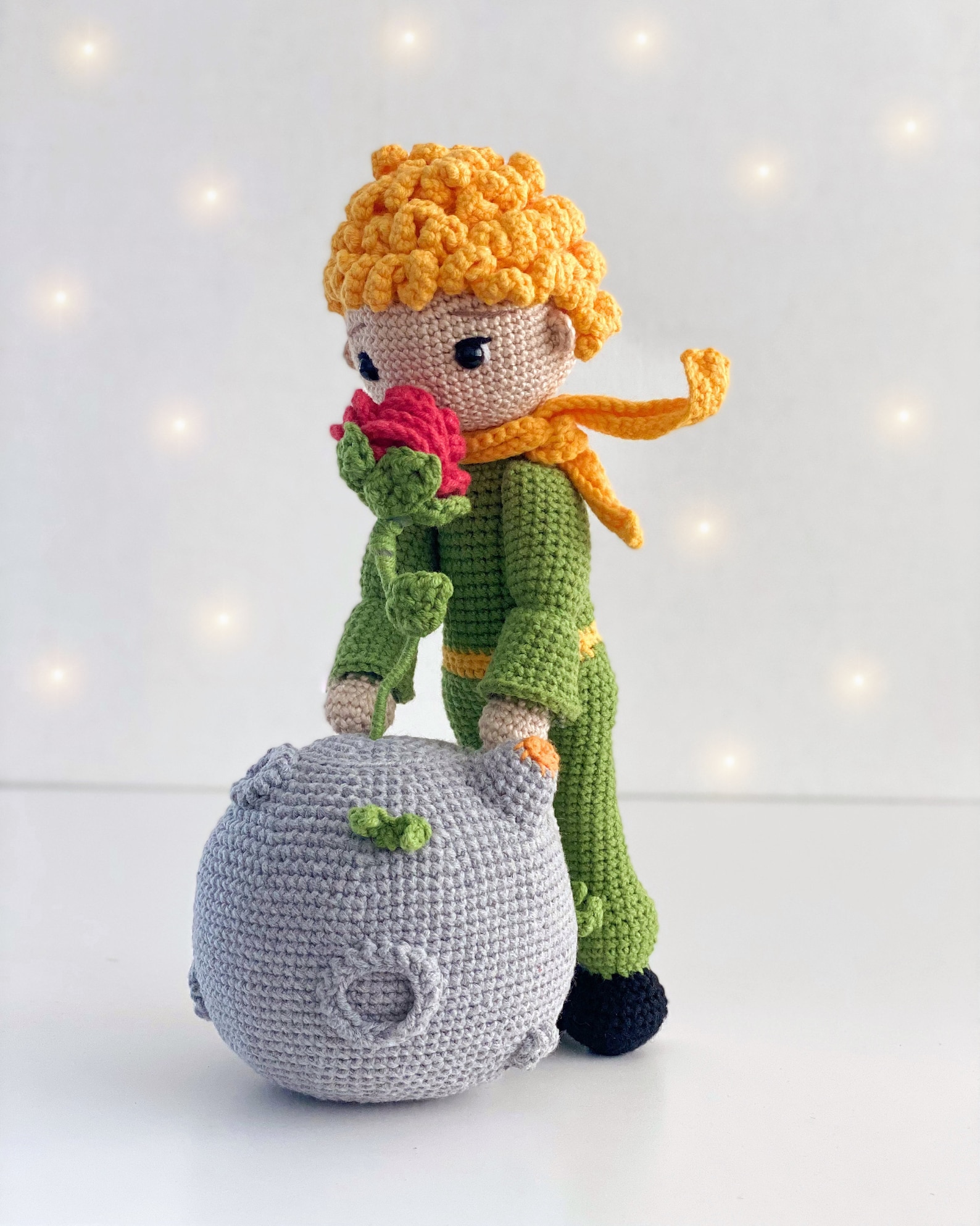 The Little Prince Crochet Doll Pattern, Amigurumi Doll Pattern, Little ...