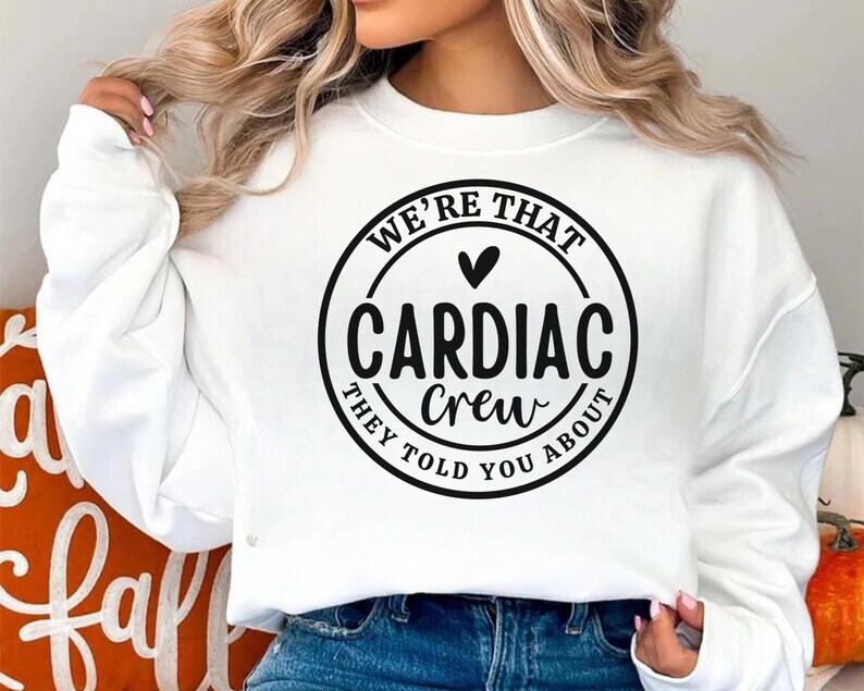 Cardiac Crew SVG, Nurse Heart Design (digital Download) - Etsy