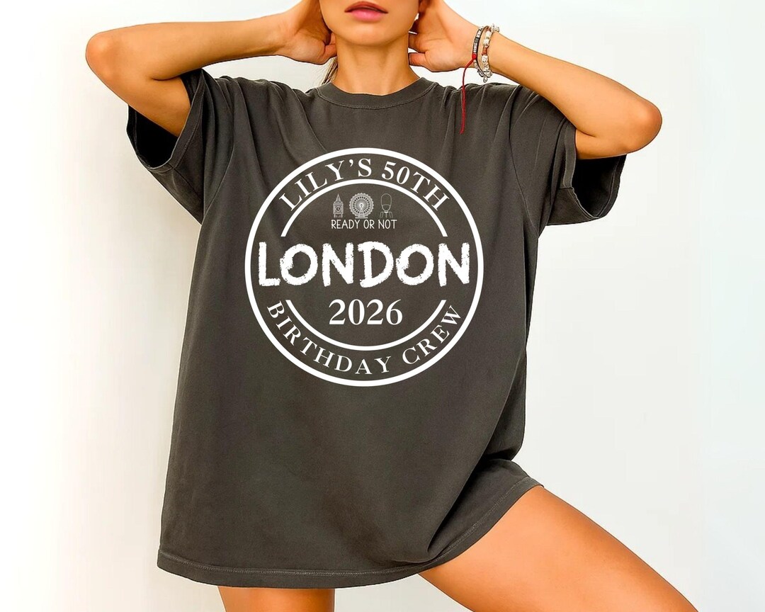 London Vacation 2026 SVG: Family Trip Cut File (digital Download) - Etsy