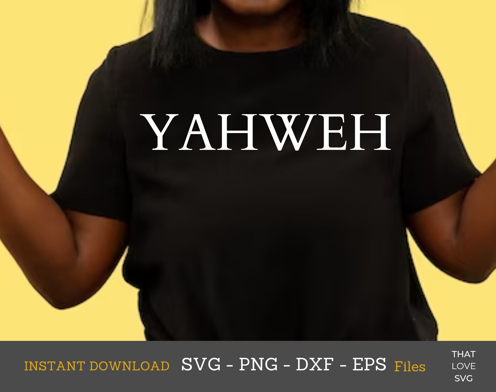 Yahweh Svg Png Dios Svg Fe Svg Versículo de la Biblia - Etsy México