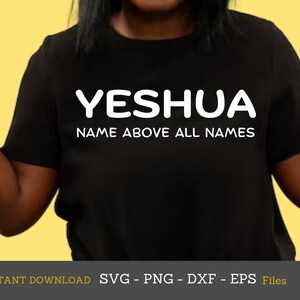 Yeshua Svg, Name of God Svg, Jireh Svg, Jehovah Svg, Jesus Svg, Hebrew ...