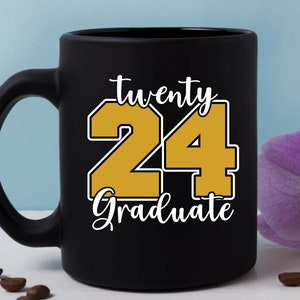 Twenty 24 Graduate SVG PNG, Class of 2024 Png, Senior Svg, Graduation ...