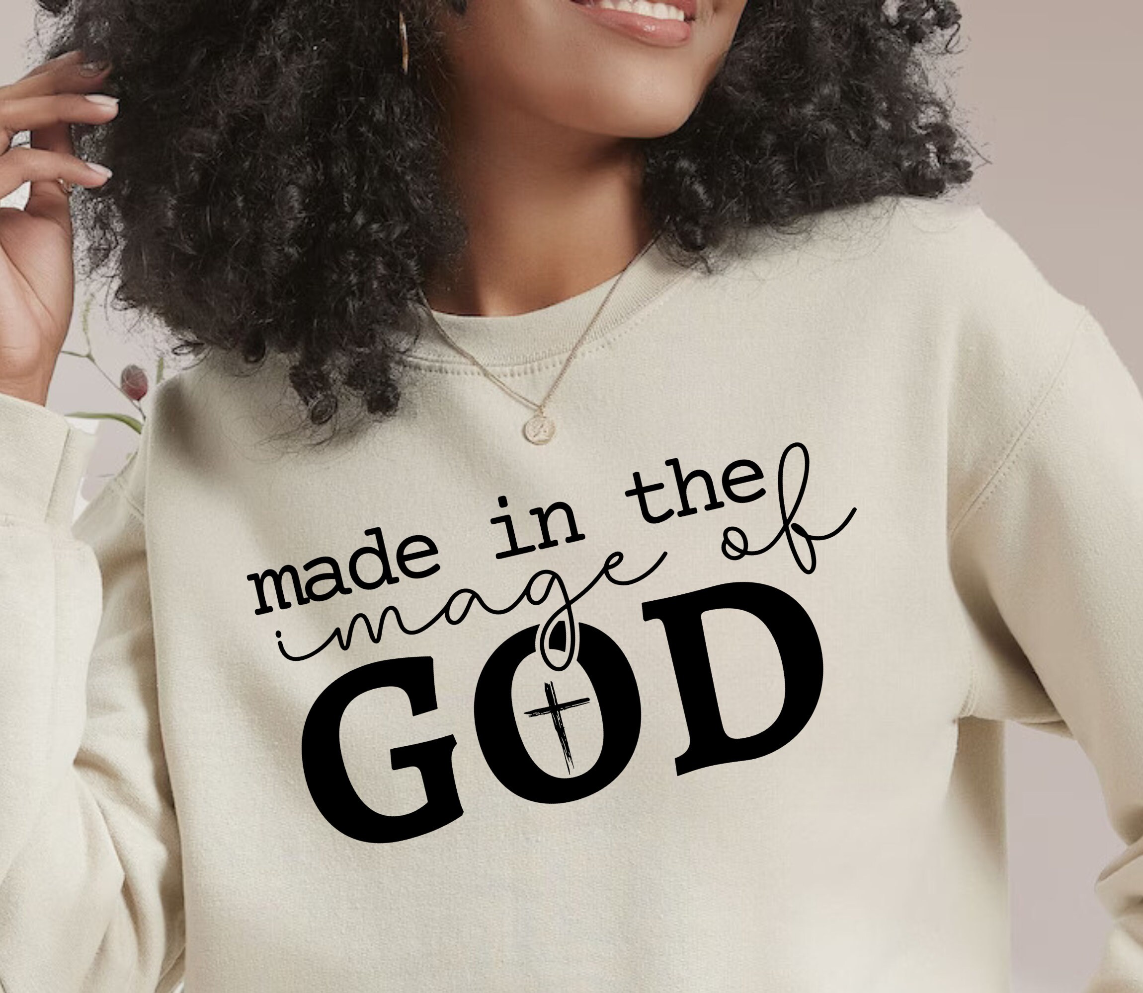 Made in the Image of God SVG PNG Christian Svg Prayer Svg - Etsy