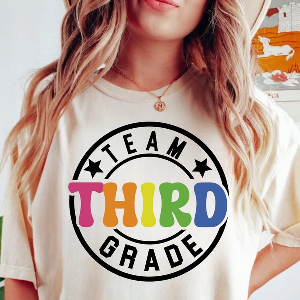 Third Grade Svg - Etsy