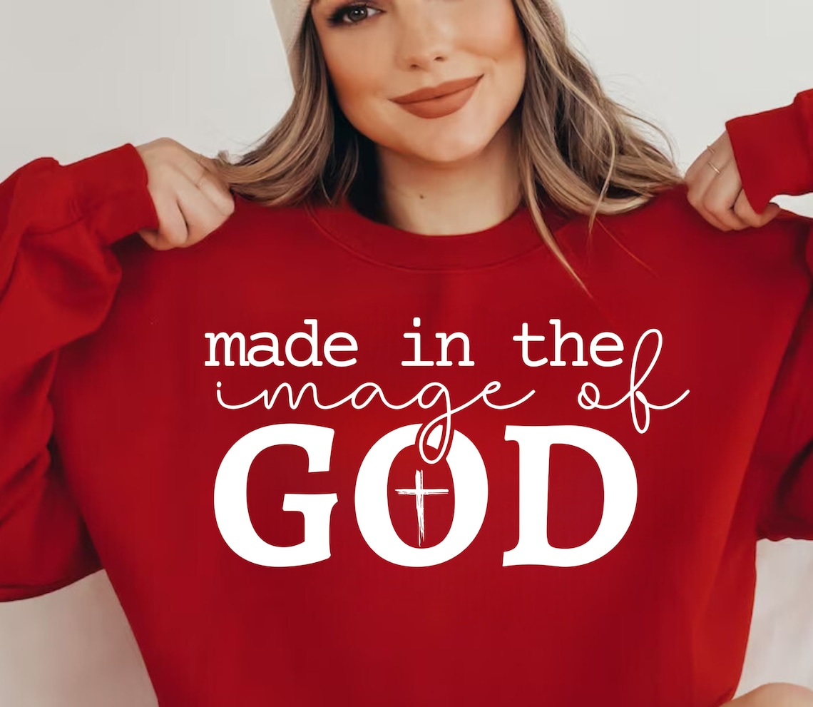 Made in the Image of God SVG PNG Christian Svg Prayer Svg - Etsy