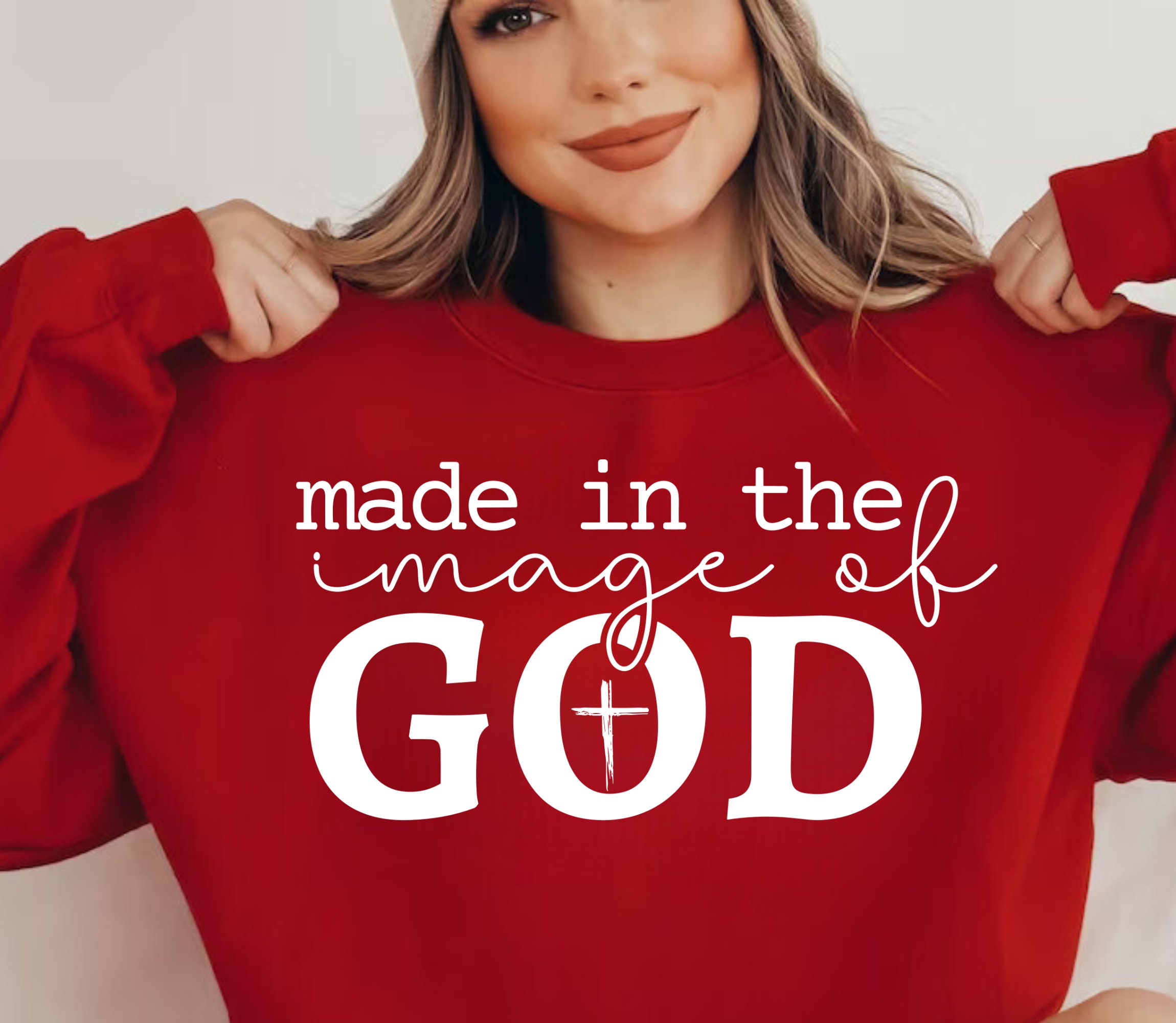 Made in the Image of God SVG PNG Christian Svg Prayer Svg - Etsy