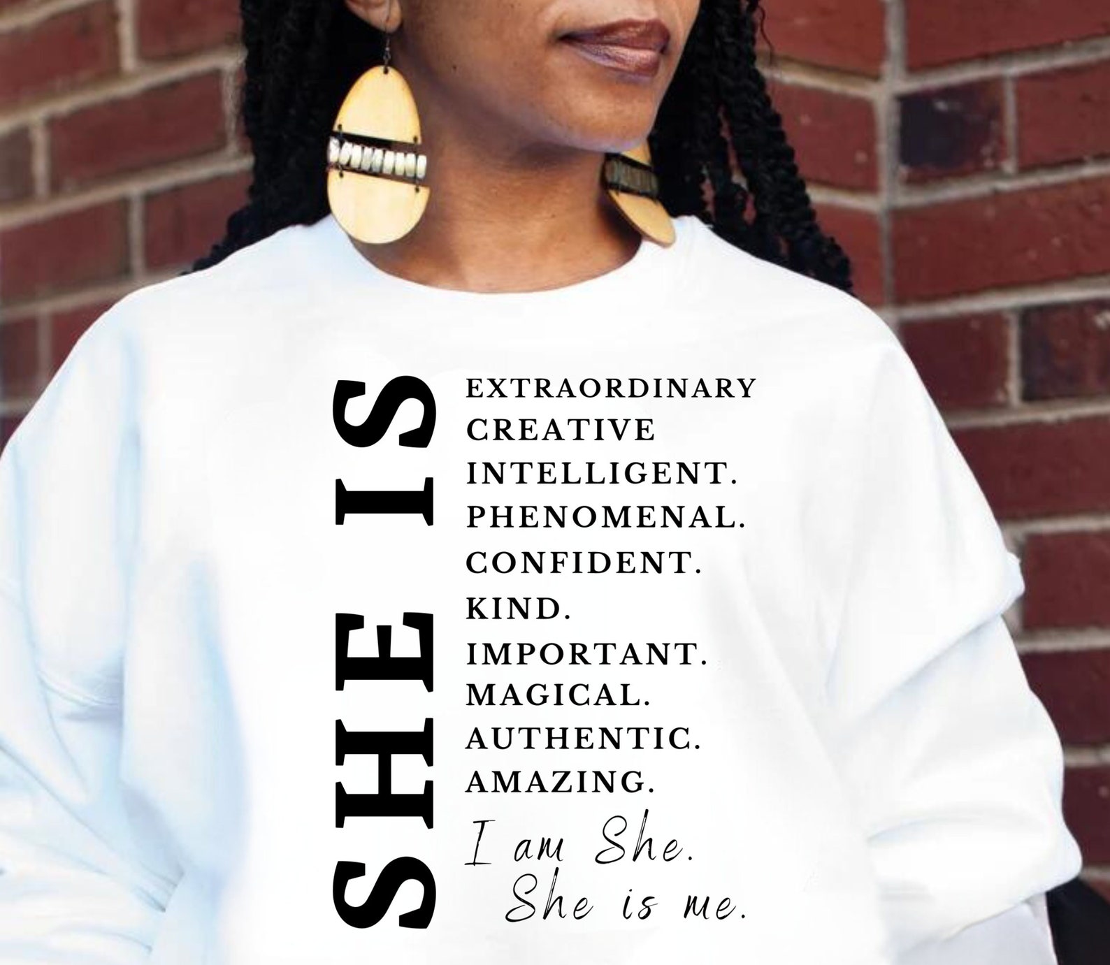 Woman Affirmation Svg, She is Svg, I Am She Svg, She is Me Svg, She is ...