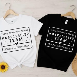 Funny Hospitality Squad SVG, Restaurant Team Design (digital Download ...