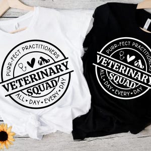Veterinary Squad SVG PNG, Paw Print Svg, Christmas Gift Svg, Vet Tech ...