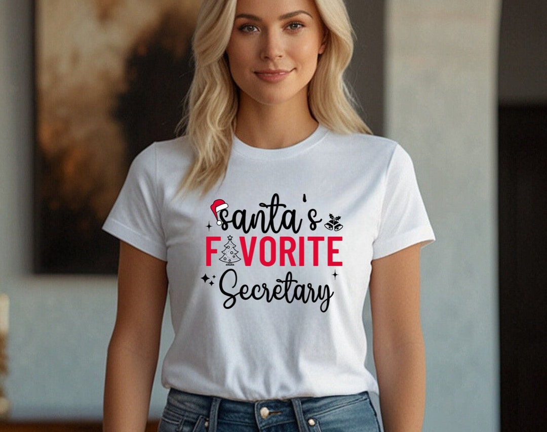 Santa's Favorite Secretary SVG PNG, School Secretary Svg, Gift to ...