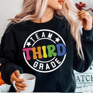 Team Third Grade Svg 3rd Grade Squad Svg First Day of School - Etsy