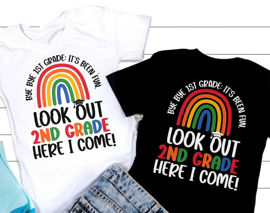 Bye Bye 1st Grade SVG PNG, 1st Grade Svg, End of School, End of School ...