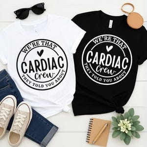 Cardiac Crew SVG, Nurse Heart Design (digital Download) - Etsy