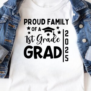 Proud Family SVG Png, 1st Grade Grad SVG PNG, 1st Grade Graduation 2025 ...