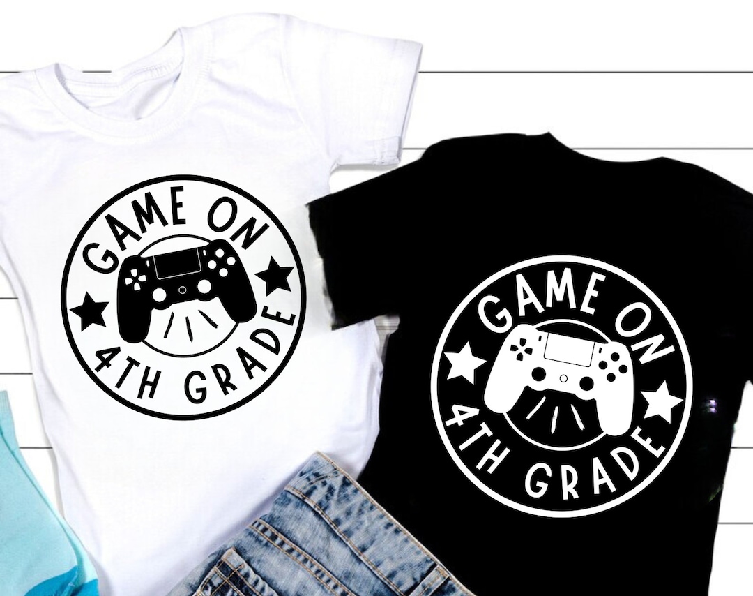 Game on 4th Grade SVG PNG, Graduation Svg, Soccer Svg, 4th Grade ...