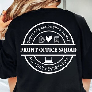 Front Office Squad Svg Png, Front Office Svg, Office Squad Svg, School ...