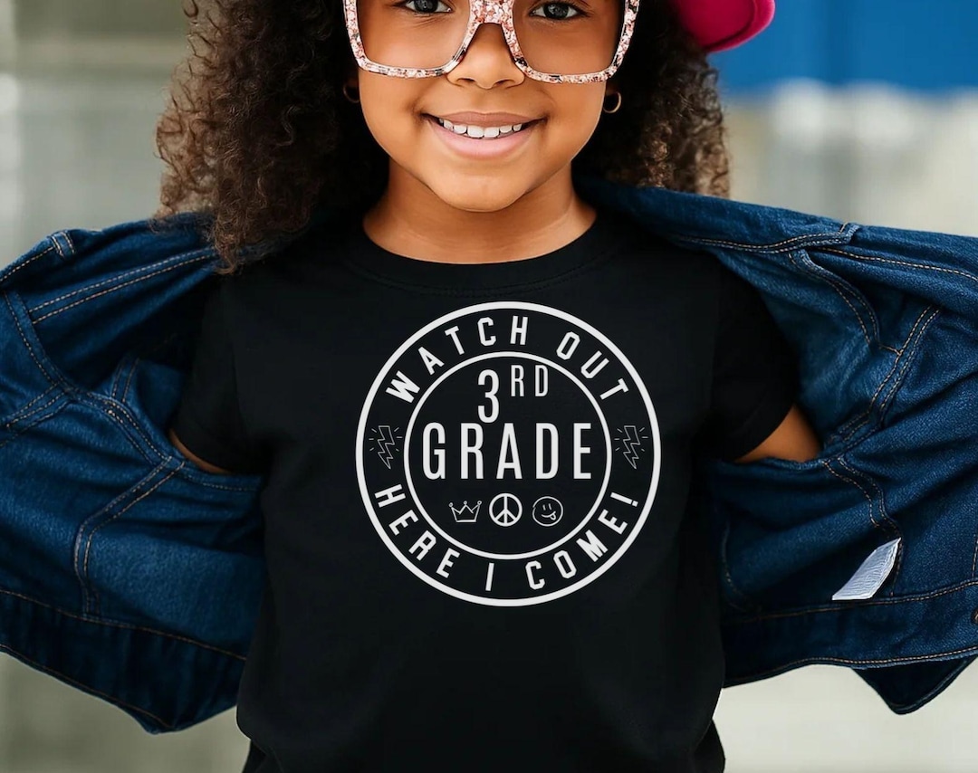 Watch Out Third Grade Here I Come SVG, Back to School SVG, 3rd Grade ...