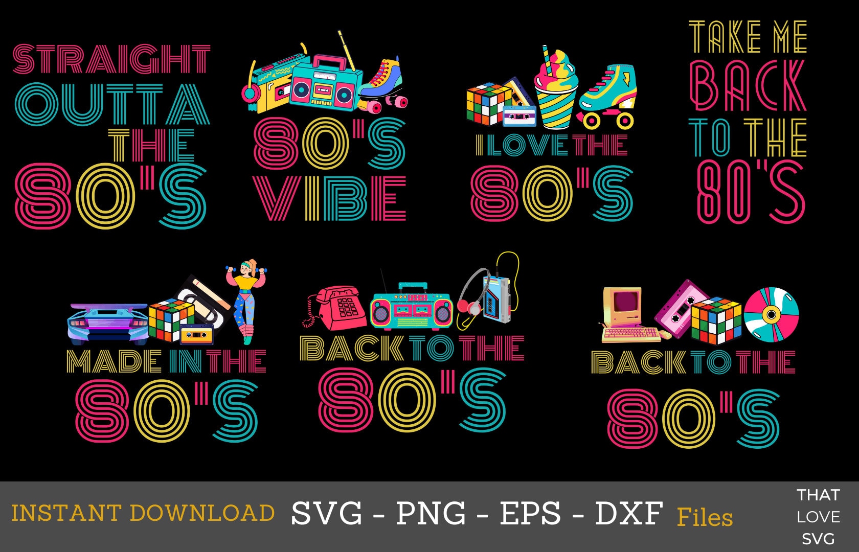 Take Me Back to the 80s Png80's Party Costumedigital - Etsy