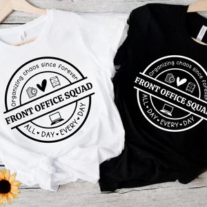 Front Office Squad Svg Png, Front Office Svg, Office Squad Svg, School ...