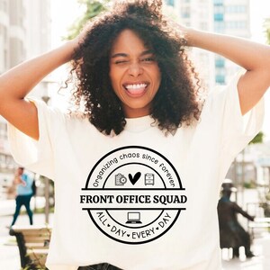 Front Office Squad Svg Png, Front Office Svg, Office Squad Svg, School ...