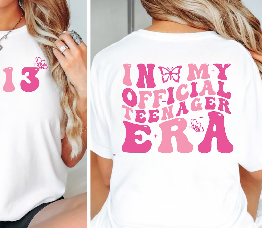 Official Teenager Svg, Warning Official Teenager Svg, 13th Birthday Svg ...