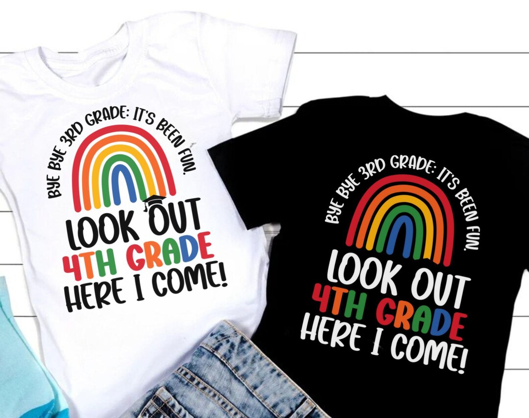 Bye Bye 3rd Grade SVG PNG, 3rd Grade Svg, End of School, End of School ...