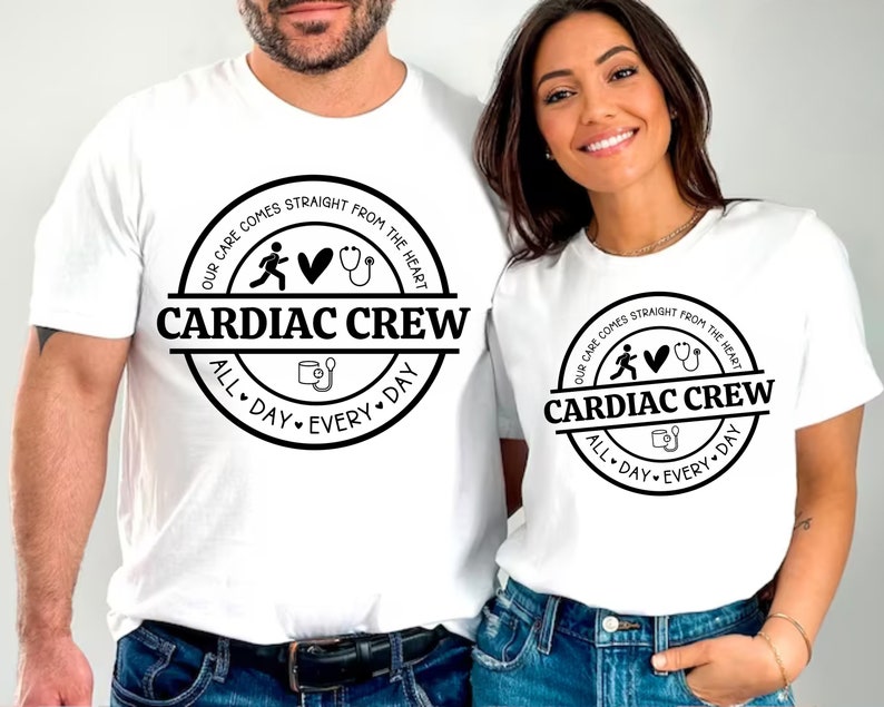 Cardiac Crew SVG PNG, Heart Nurse Doctor Design (digital Download) - Etsy
