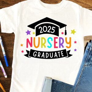 Nursery Graduate 2025 SVG, Preschool Grad 2025 SVG, Preschool ...