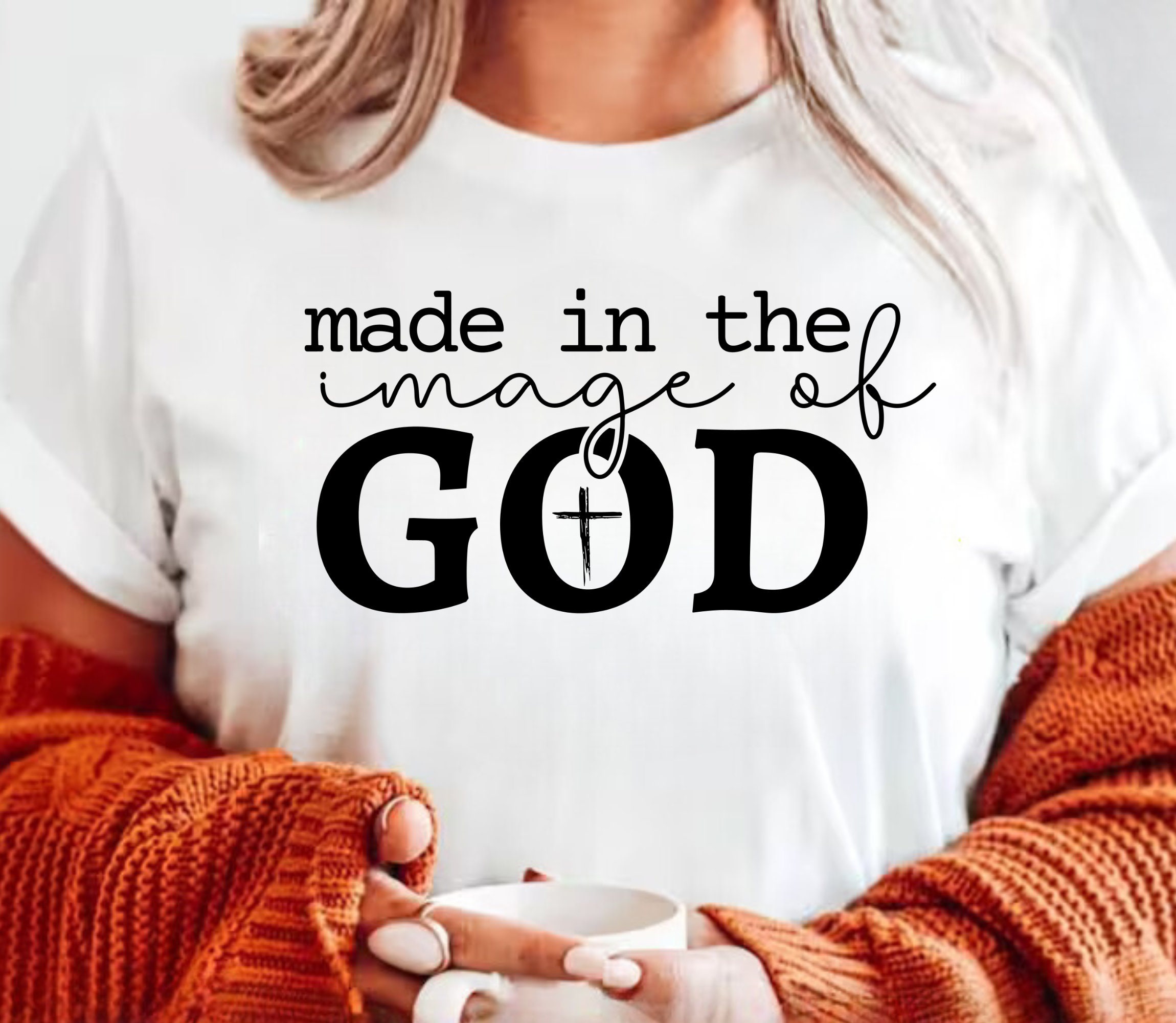 Made in the Image of God SVG PNG Christian Svg Prayer Svg - Etsy