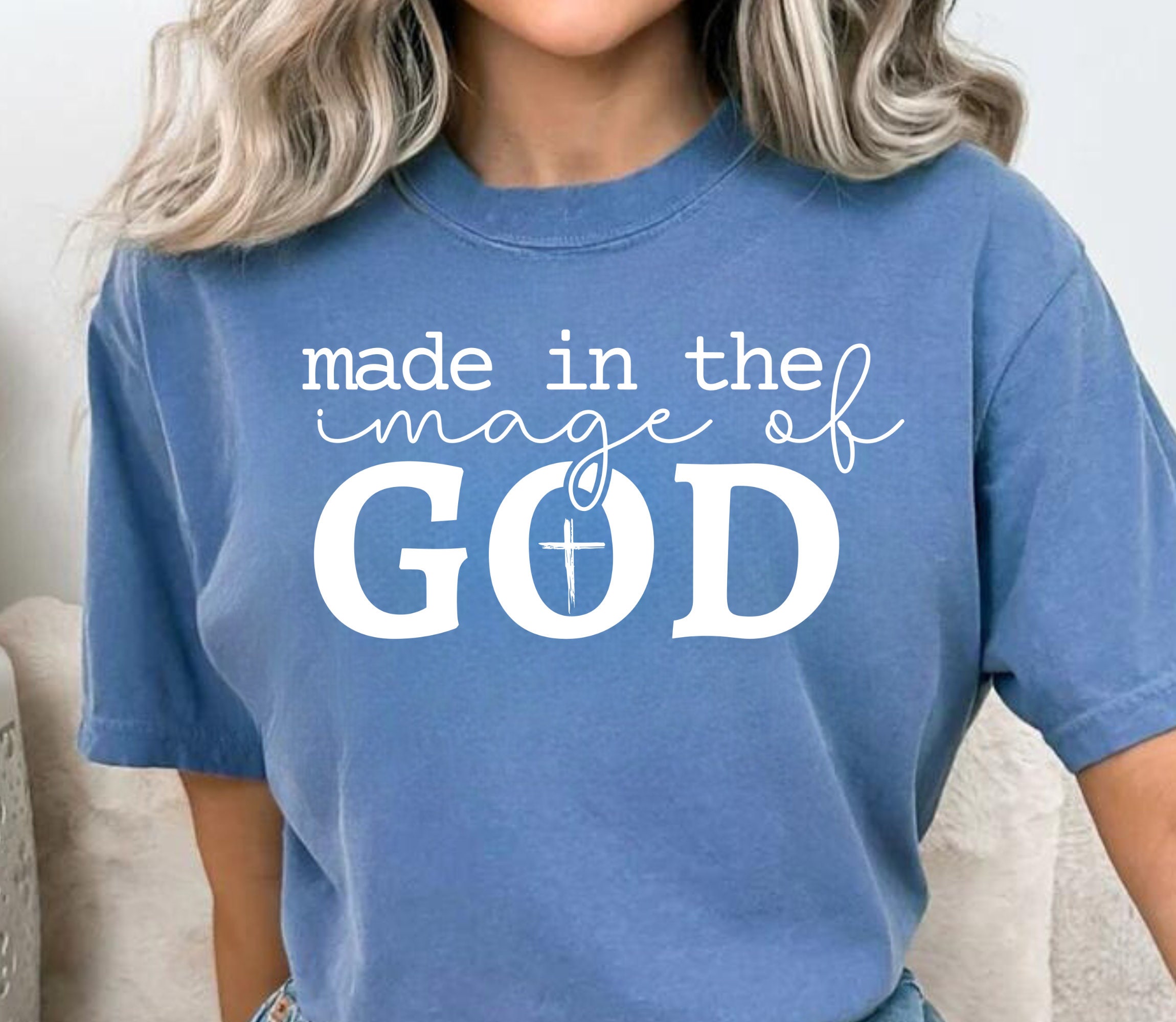 Made in the Image of God SVG PNG Christian Svg Prayer Svg - Etsy
