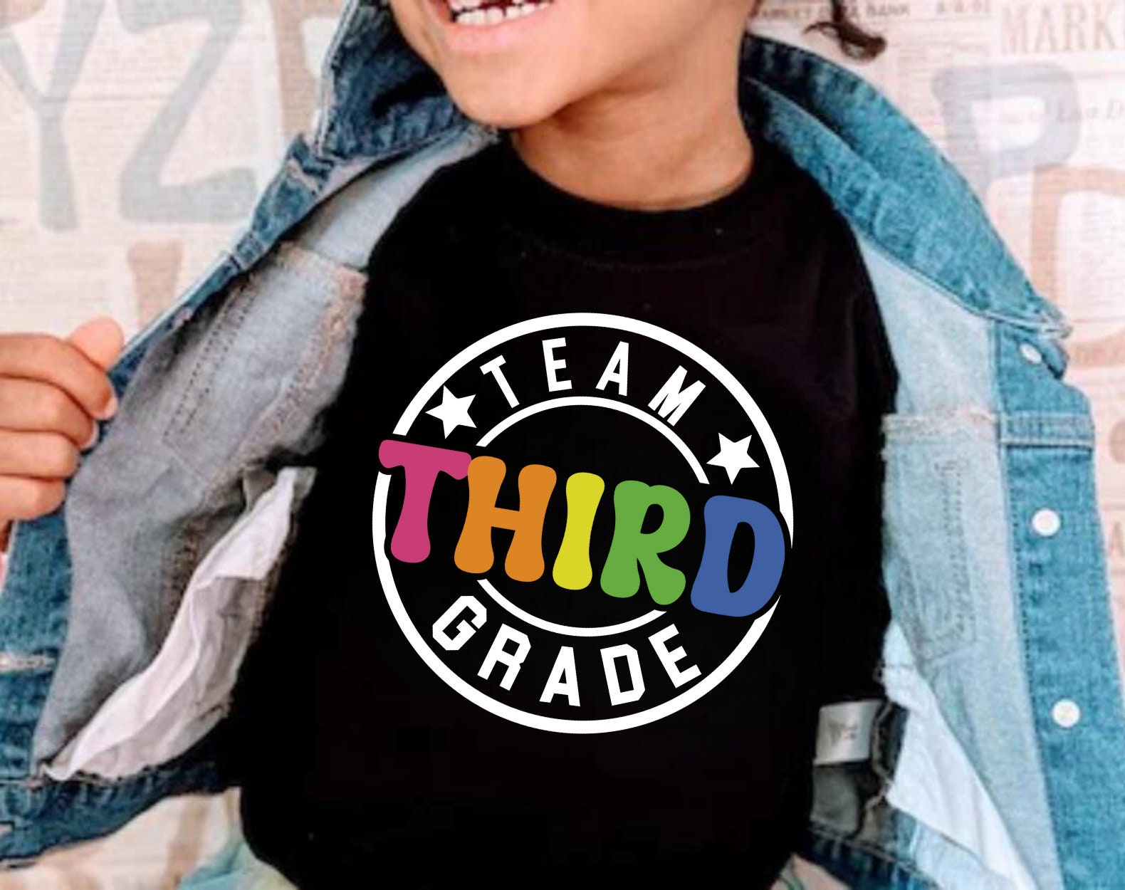 Team Third Grade Svg 3rd Grade Squad Svg First Day of School - Etsy