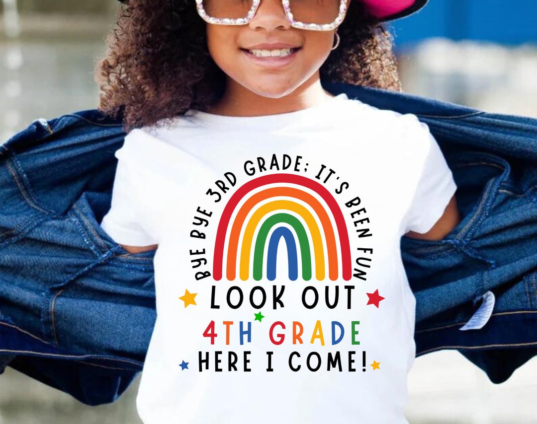 Bye Bye 3rd Grade SVG PNG: End of School Teacher Design (digital ...