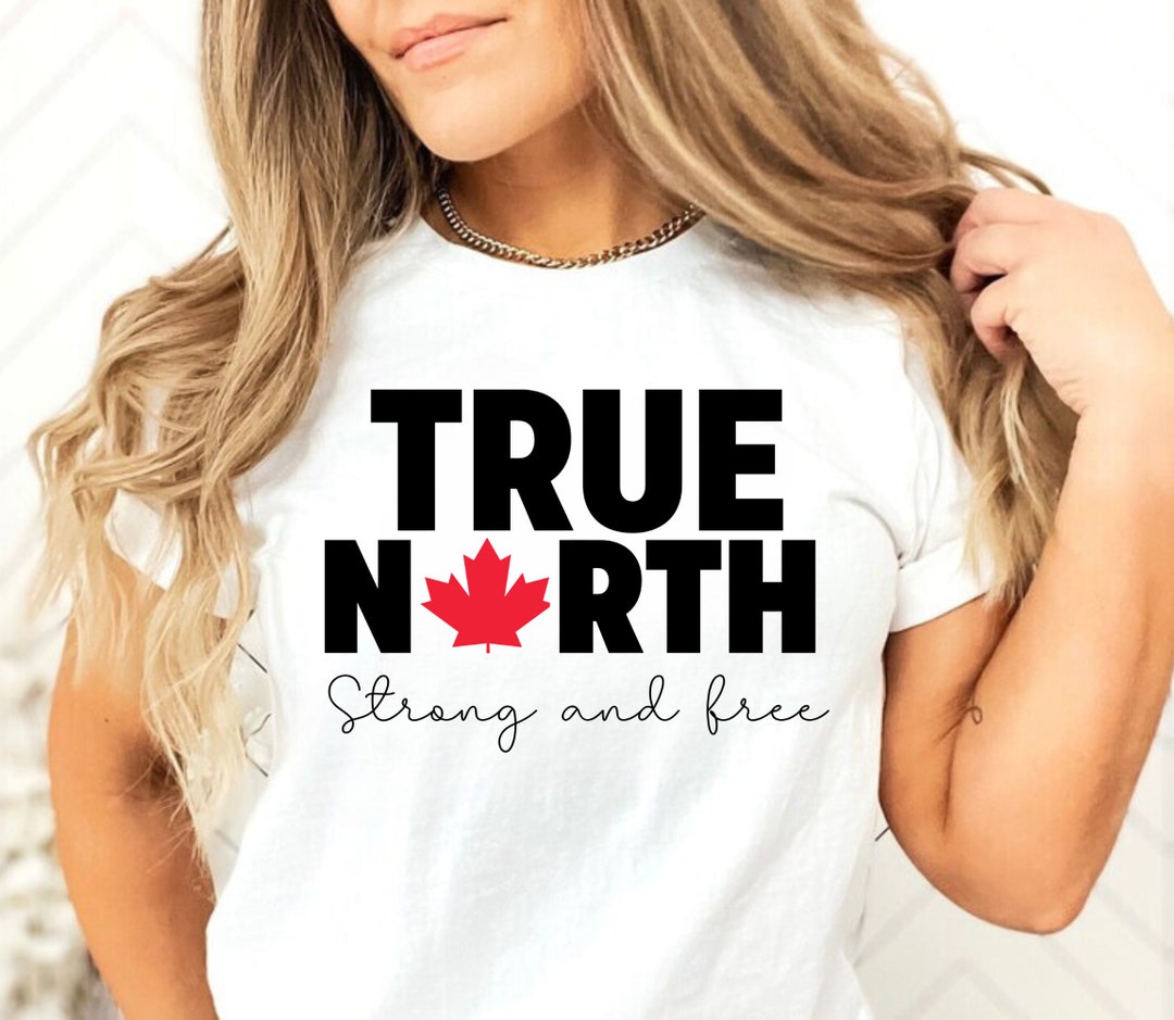 True North Strong and Free SVG, True North SVG, Canada Day, Canada Day ...