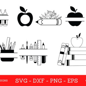 Teacher Monogram Svg | Teacher Svg | Teacher Shirt Svg | Back to School ...